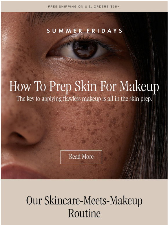 Summer Fridays: How to Prep Skin for Makeup | Milled