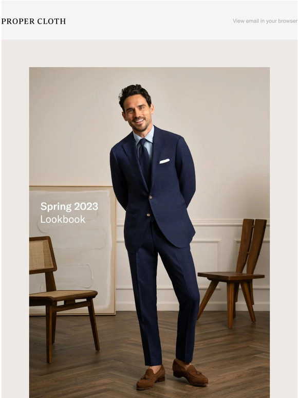 Proper Cloth: The Spring Lookbook | Milled