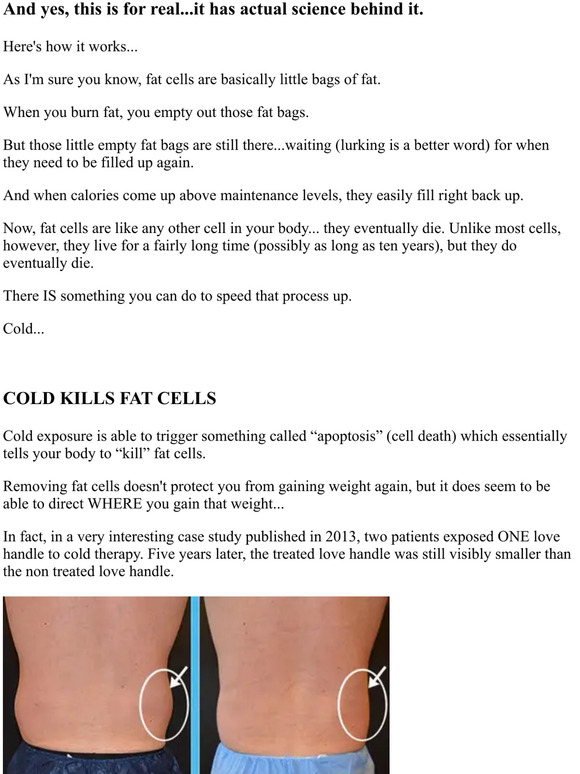 fitstep: How to kill your fat cells... | Milled