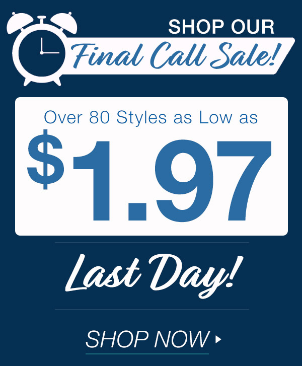 Dr. Leonard's: Reminder: Ending Soon! Final Call Clearance Deals | Over ...