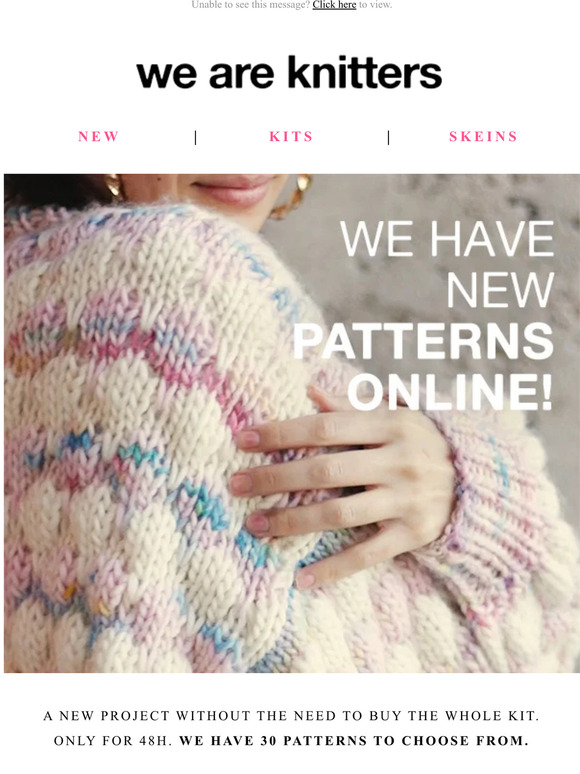 We Are Knitters: Exclusive online patterns, for a limited time only 🤩 ...