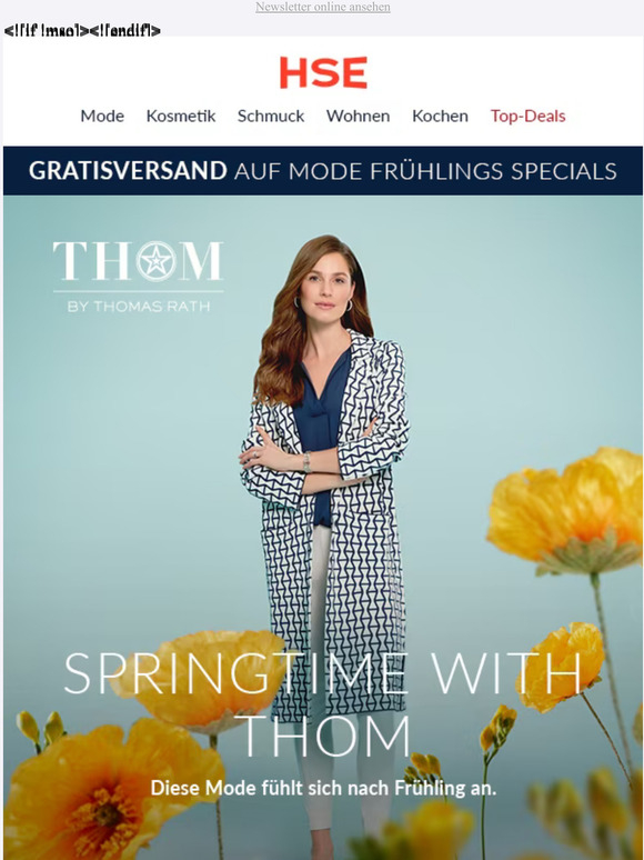 HSE24.at: THOM by Thomas Rath Woche mit neuen Styles | Milled