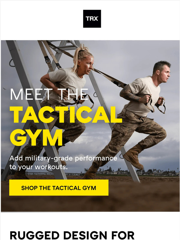 TRX: Born from the military, made for everyone | Milled