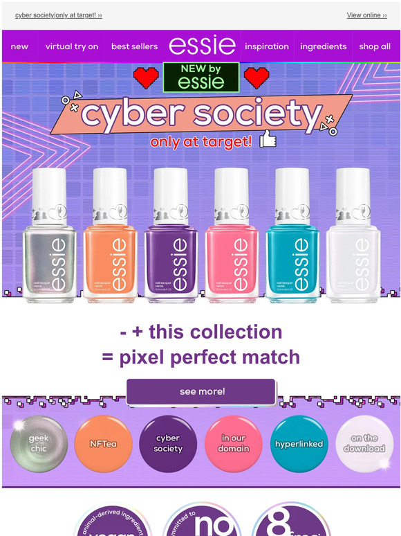 Essie: we collab'd with the most colorful brand | Milled