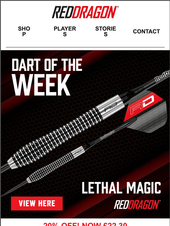 Red Dragon Darts: DART OF THE WEEK - Lethal Magic 🎯 | Milled