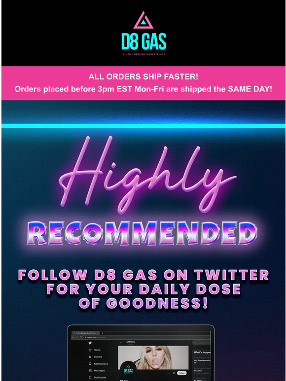 D8 GAS: High-ly recommended 💚 | Milled