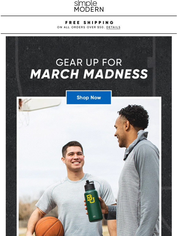 Simple Modern: Get ready for March Madness! | Milled