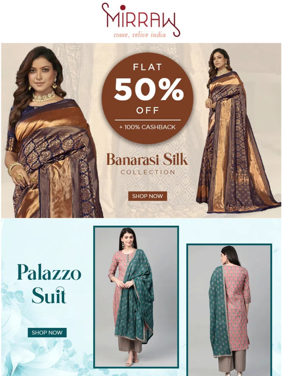 Mirraw: Enjoy a taste of tradition and fashion | Milled