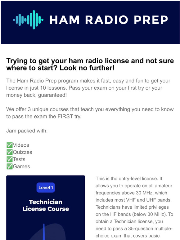 Ham Radio Prep: Get YOUR ham license today, with Ham Radio Prep! 📻 | Milled Ham Radio Prep: Get YOUR ham license today, with Ham Radio Prep! 📻 | Milled
