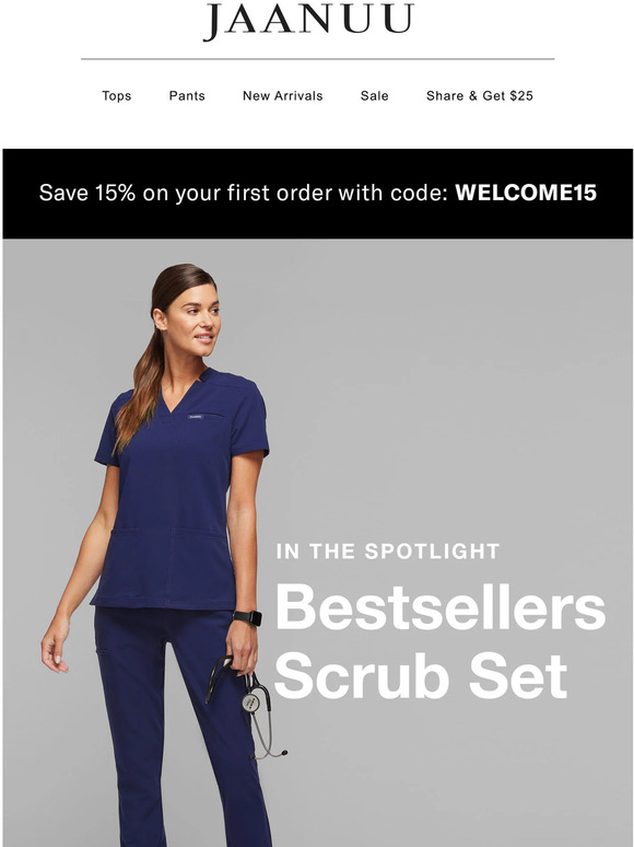 Jaanuu: Here Is THE Scrub Set of the Month | Milled