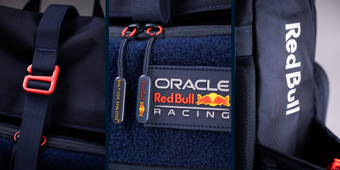 Built for Athletes: NOW LIVE: Red Bull Racing Rolltop Backpack. | Milled