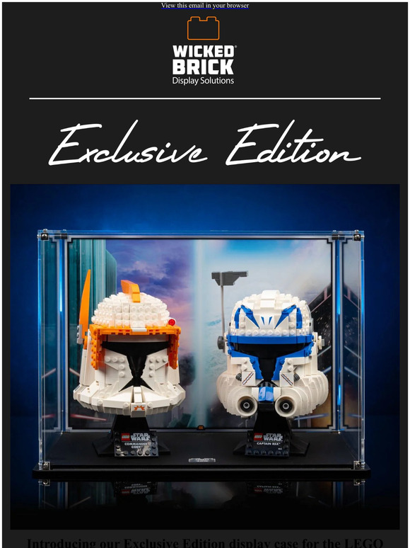 Wicked Brick: Exclusive Cody & Rex Helmet case 🔥 | Milled