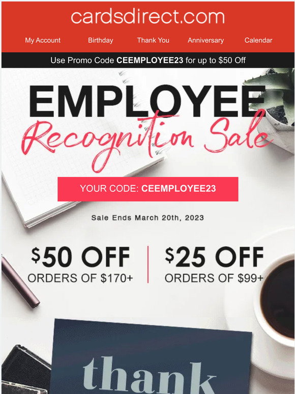 CardsDirect: ️ 5 EASY Ways to Show Recognition to Your Employees! | Milled