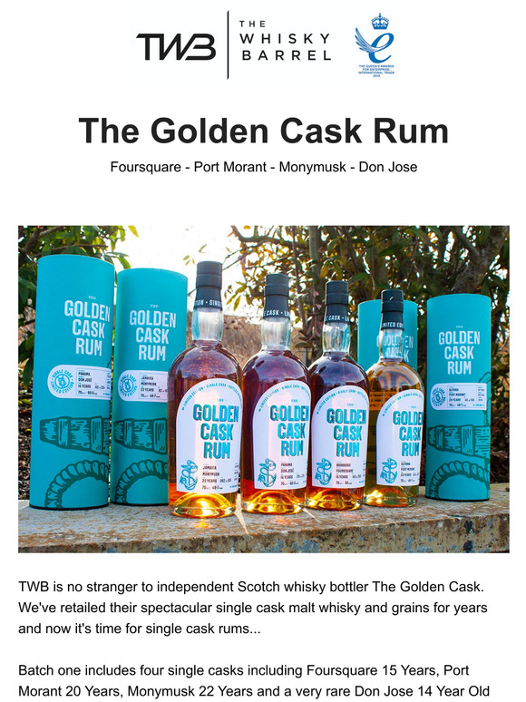 The Whisky Barrel: New Foresquare, Don Jose, Port Morant and Monymusk ...