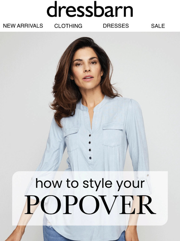 Dressbarn: How to style your popover? (sale inside!) | Milled
