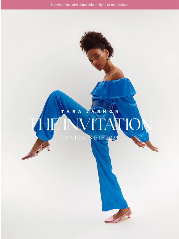 Tara Jarmon: THE INVITATION | Capsule pour nuits magiques et jours de ...