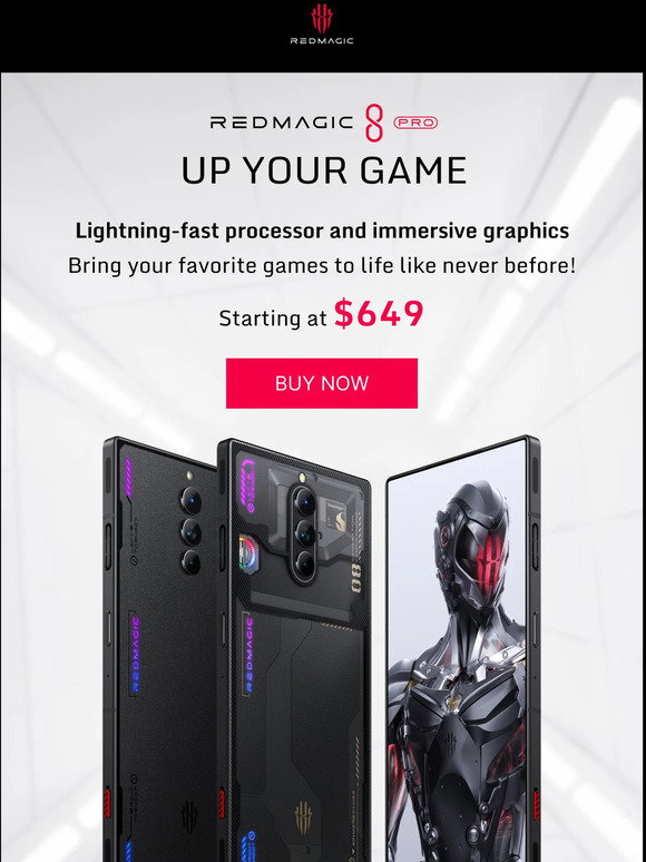 RedMagic: 🏆REDMAGIC 8 Pro: A Gateway To Endless Gaming | Milled