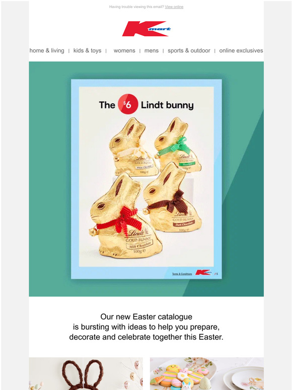 Kmart Australia: Our Easter catalogue has arrived! 🐰 | Milled