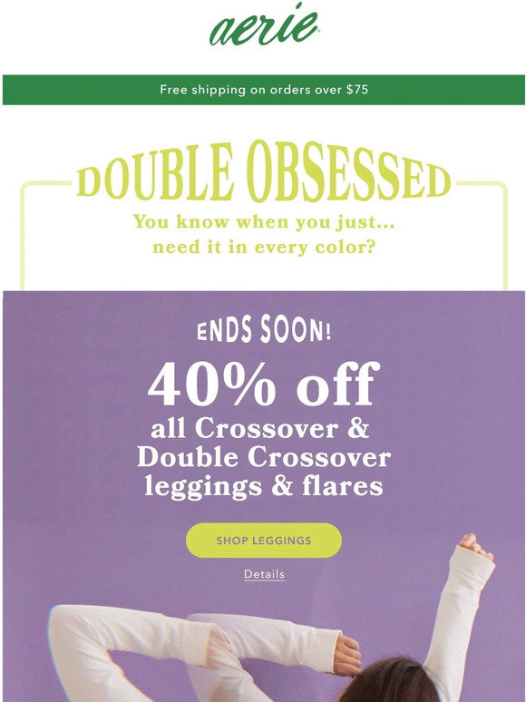 American Eagle: ⏰ Ends soon! 40% off all Crossover & Double Crossover ...