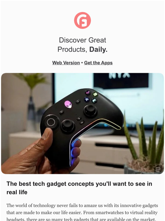 Gadget Flow: The best tech gadget concepts you'll want to see in real ...