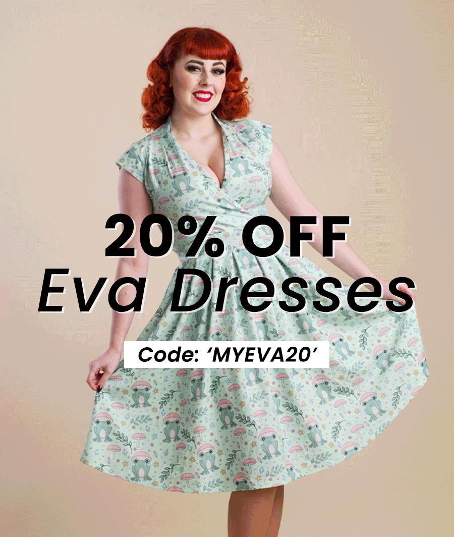 Lady V London: QUICK! 20% Off All Eva Dresses! | Milled