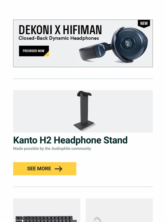 Drop: Kanto H2 Headphone Stand, Wuque Studio Cthulhu Keycap Set, GK64X ...
