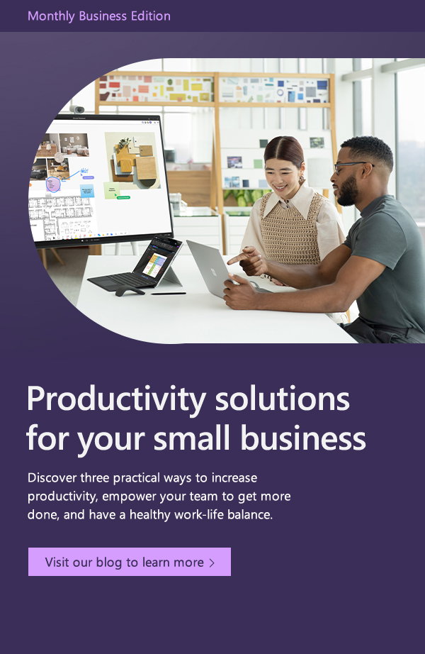 Microsoft: Three ways to increase your productivity | Milled