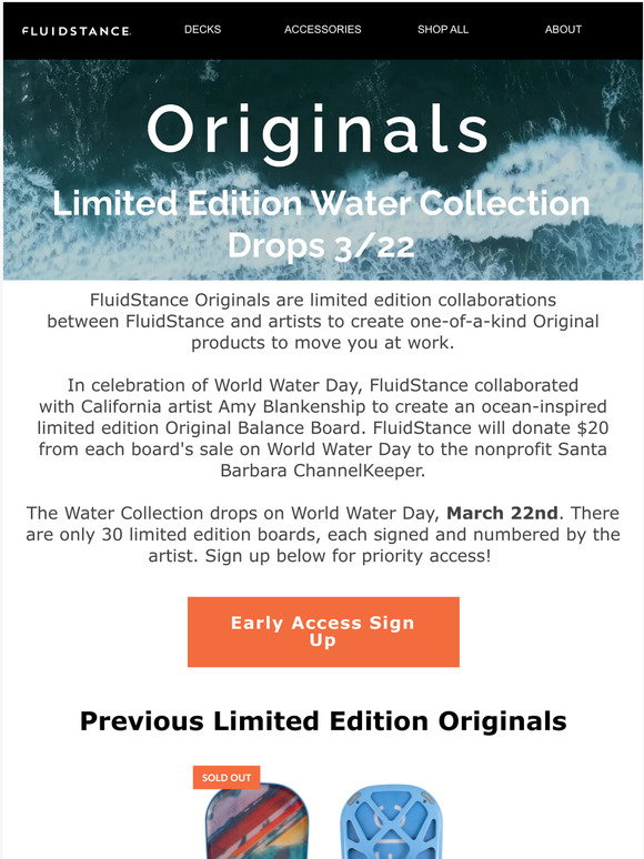 FluidStance: Get Early Access: Limited Edition Collection | Milled