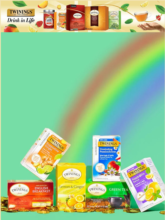 Twinings: Happy St. Patrick's Day from Twinings 🍵 Save 17% on Twinings ...