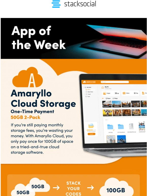 StackSocial: The Lambo of Cloud Storage | Milled