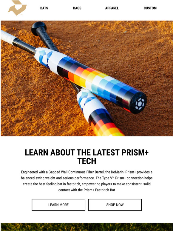 Wilson: Meet the 2023 DeMarini Prism+ Bat | Milled