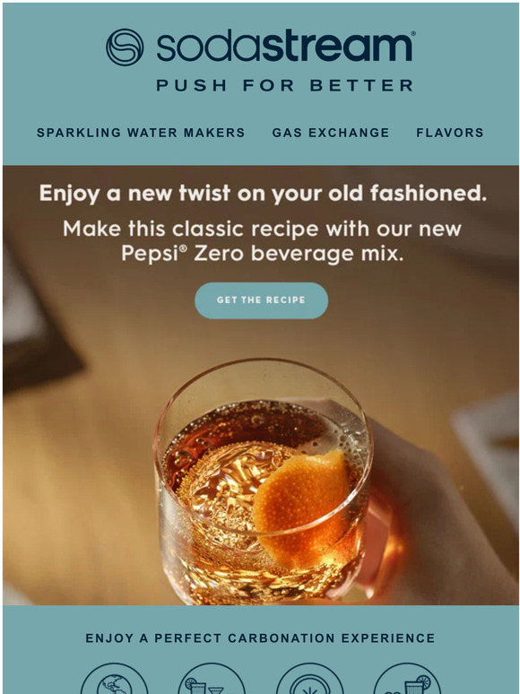 Sodastream: Introducing a classic recipe with Pepsi® Zero | Milled