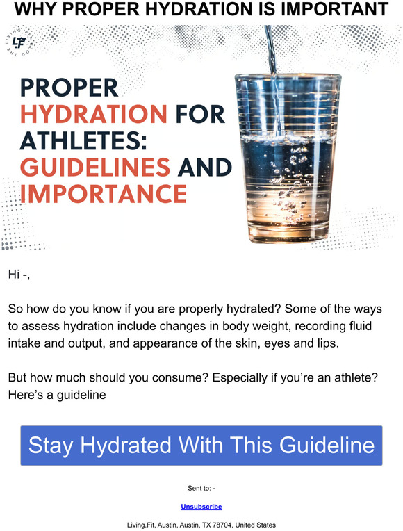 living.nl nl: Why Its Important to Stay Hydrated and a Hydration ...