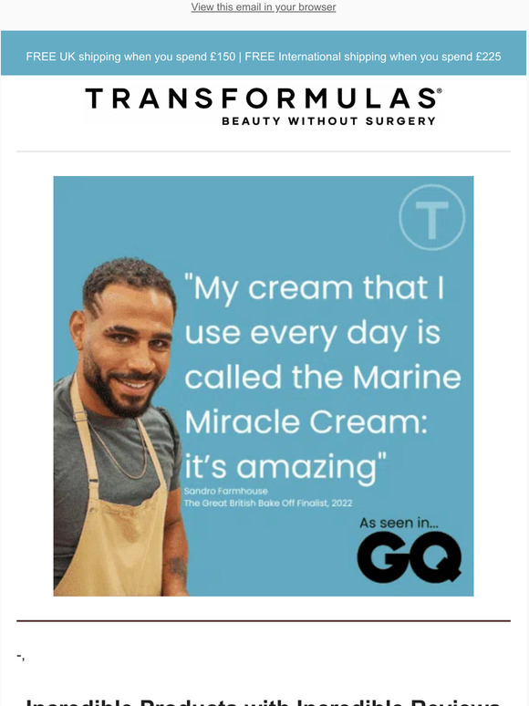 Transformulas: —, here's the seal of approval you needed ️ | Milled