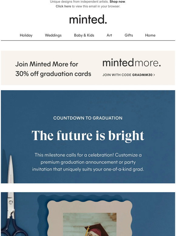 Minted: Here's to you, Class of 2023. | Milled