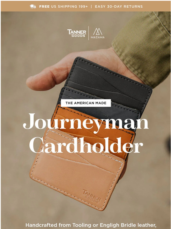 Tanner Goods: The American Made Journeyman | Milled