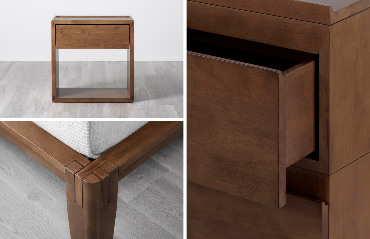 Thuma: The Bedroom Suite, in Walnut. | Milled