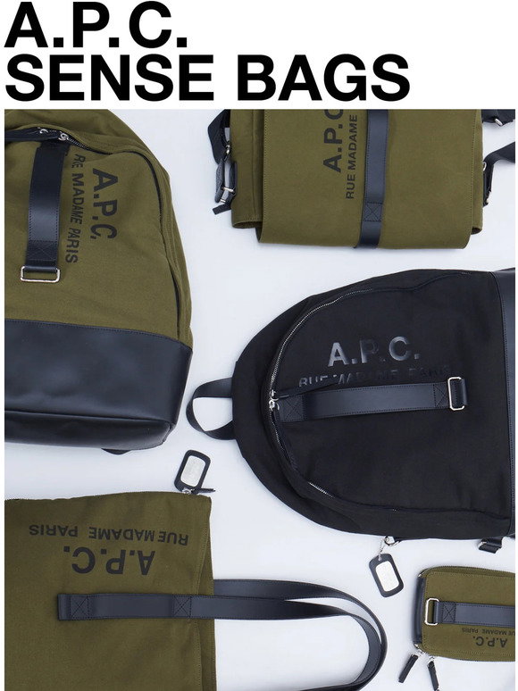 A.P.C.: SS '23 | The Sense Bag Collection | Milled