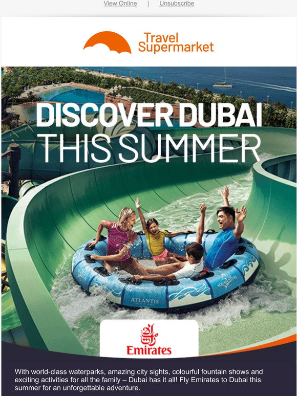 TravelSupermarket: Fly Emirates to Dubai this summer ️ | Milled