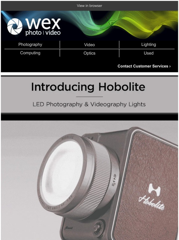 Wex Photo Video: Introducing Wex's latest addition - Hobolite 📹 | Milled
