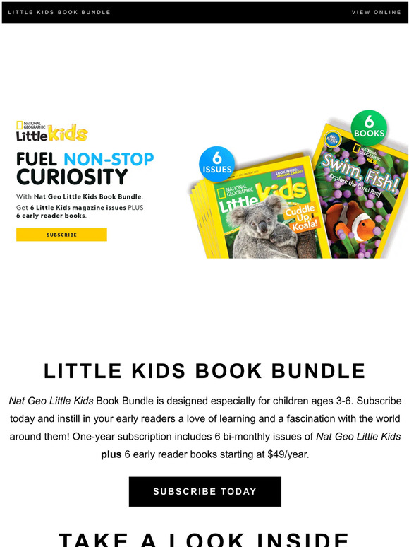 National Geographic: Experience the joy of reading with Nat Geo Little ...