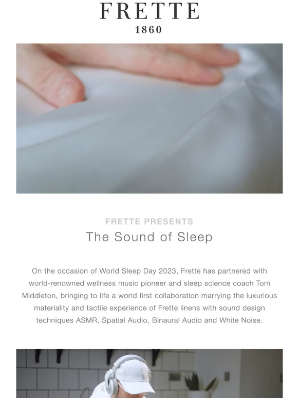 Frette: World Sleep Day 2023 | Milled
