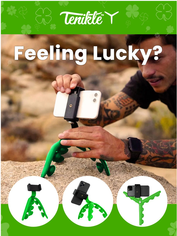 Tenikle: Feeling Lucky? 🍀 Introducing Our New Limited Edition Jungle ...