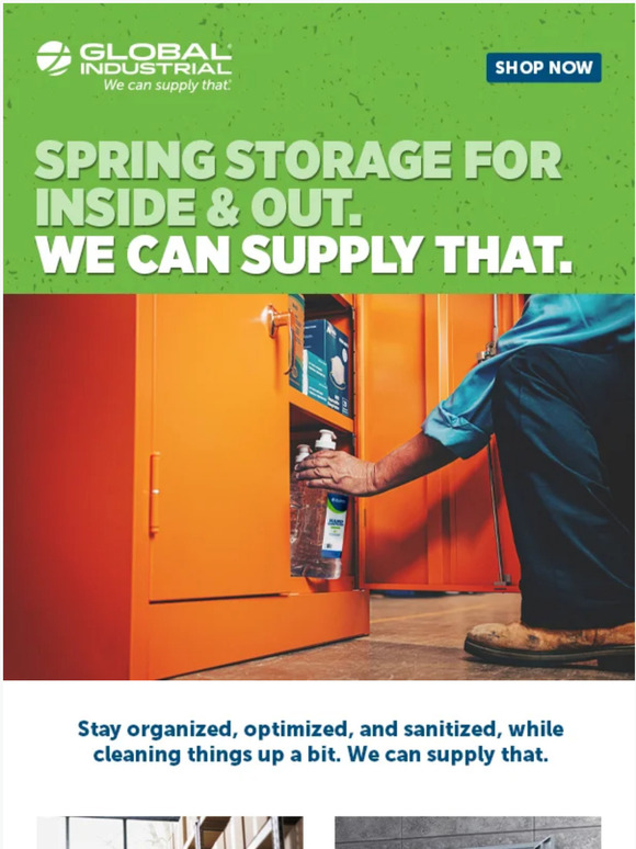 C&H Distributors: Get organized with spring storage solutions | Milled