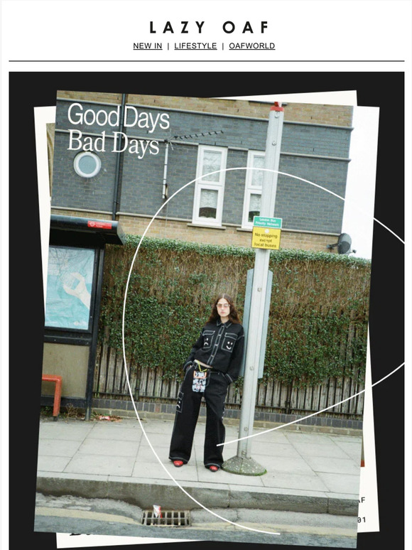 Lazy Oaf: NEW HAPPY SAD STUFF JUST LANDED 🛬 | Milled