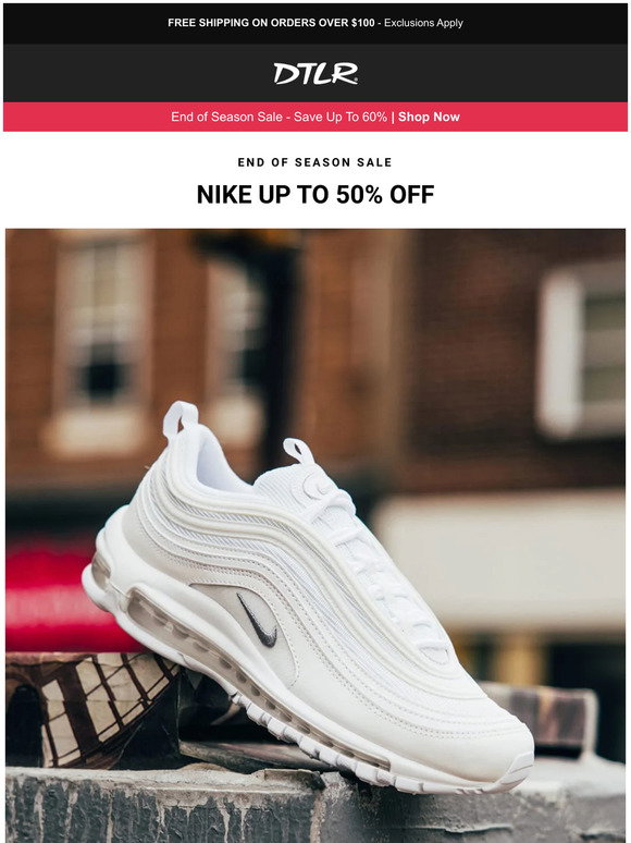 DTLR (Down Town Locker Room): NIKE SALE 🚨 SAVE UP TO 50% | Milled