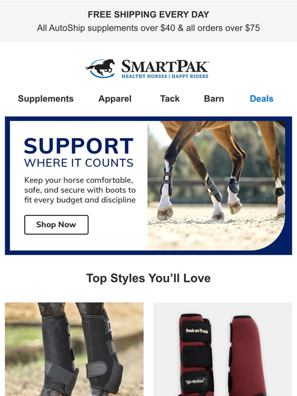 SmartPak Equine: Your Guide To Horse Boots & Wraps | Milled