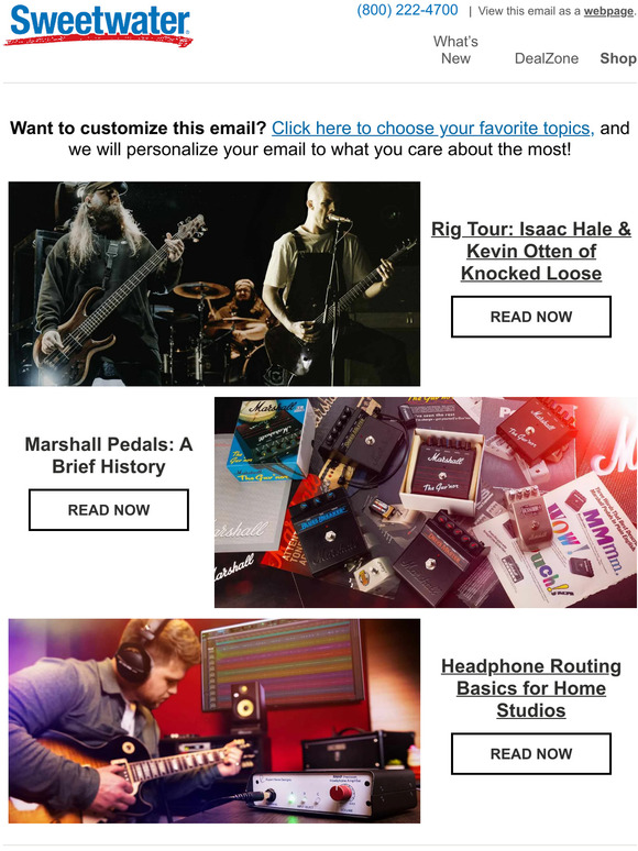 Sweetwater: Rig Tour: Isaac Hale & Kevin Otten of Knocked Loose | Milled