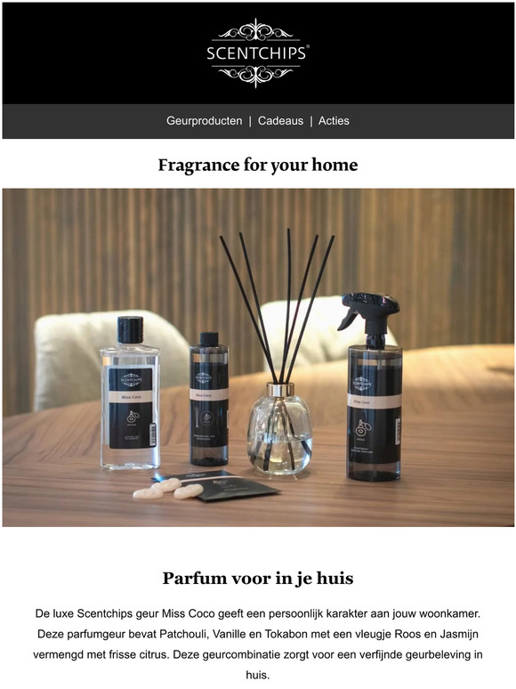 Scentchips: Ontdek de luxe parfum geurlijn Miss Coco | Milled