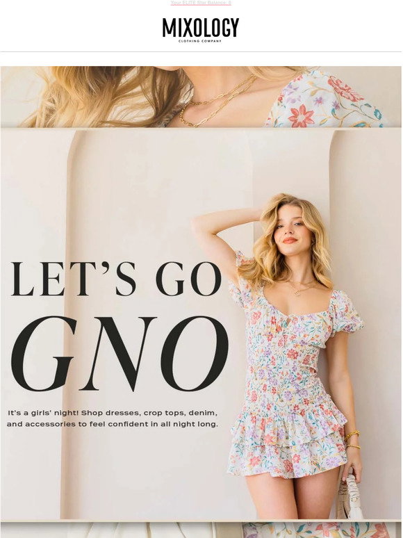 Mixology Clothing: What to wear: Girls' Night Out | Milled